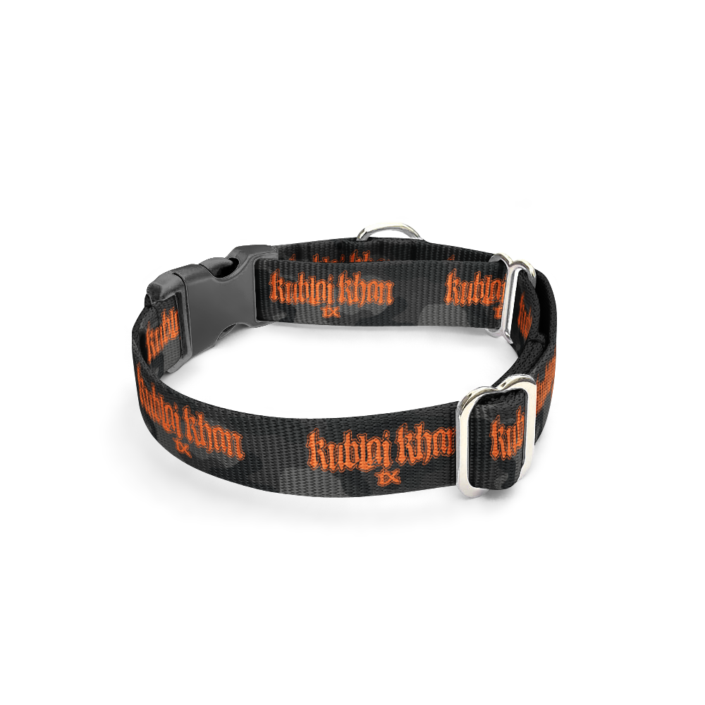 Black Camo Collar – Kublai Khan TX