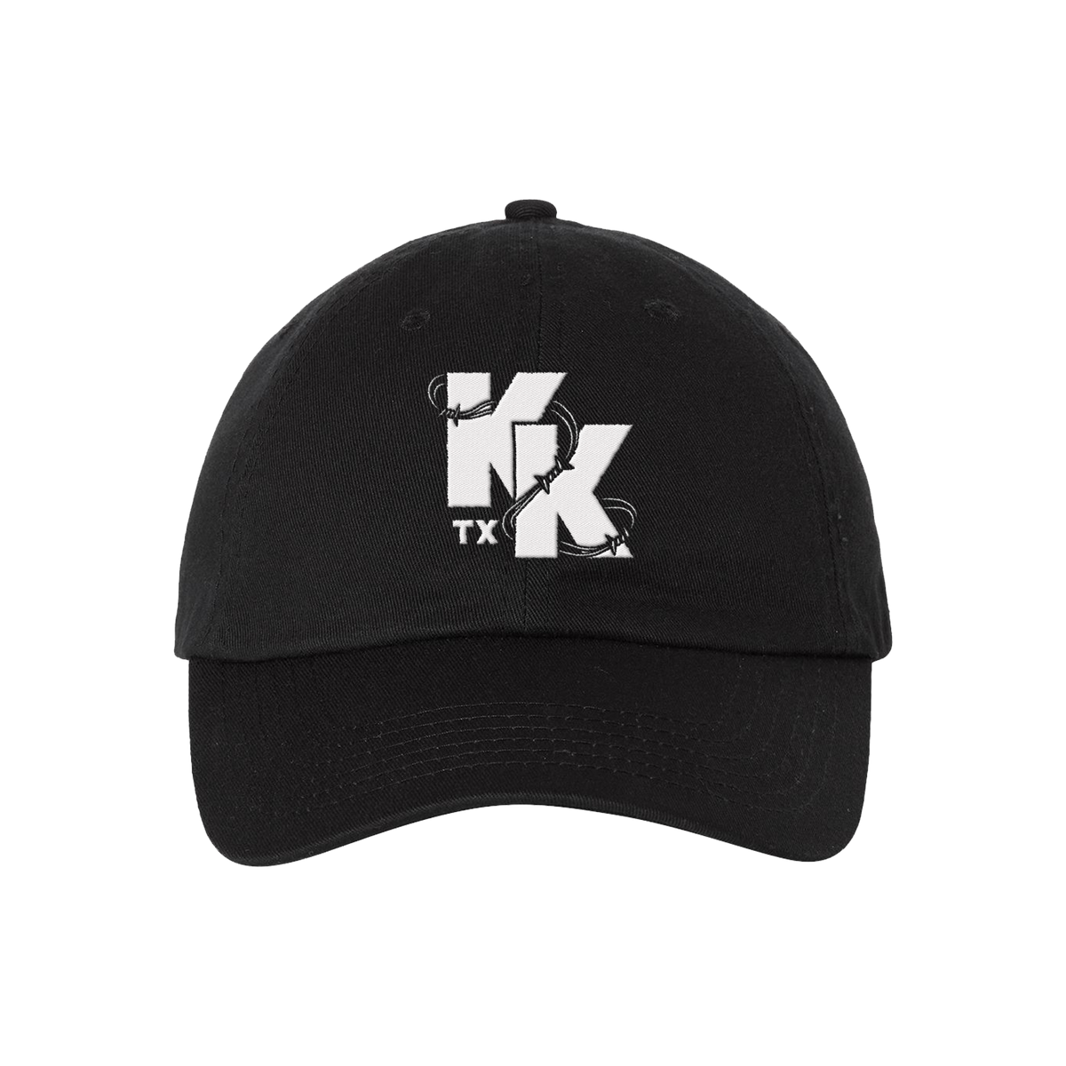 Barbed Wire Dad Hat – Kublai Khan TX